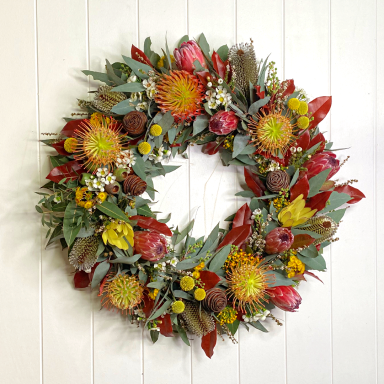 Seasonal Native Posy Box Arrangement - Karinya Florist